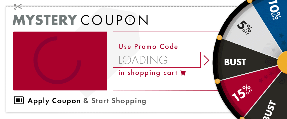 Mystery Coupon 15 Apply Promo Code And Start Saving Mystery Coupon 15 Apply Promo Code And Start Saving