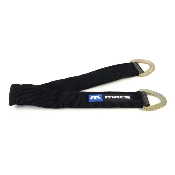 Mac's 36" Axle Strap with Sleeve - Black | Discount Ramps