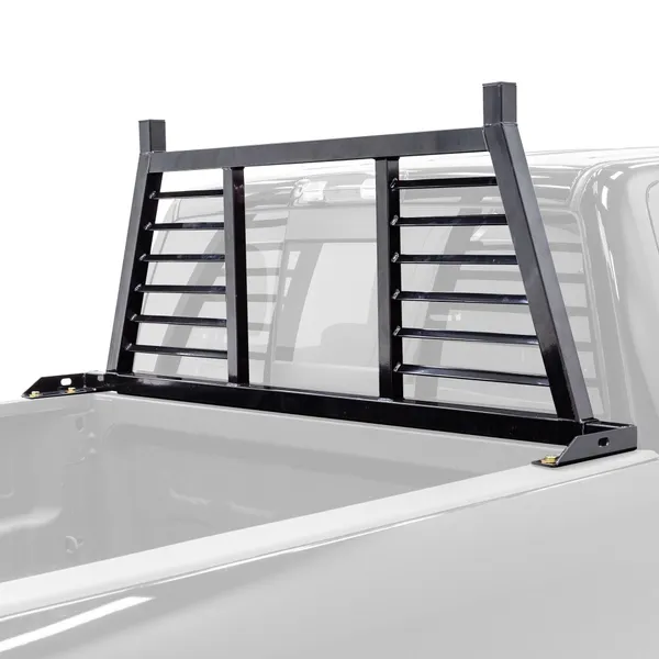 Half Louvered Steel Headache Rack | Discount Ramps