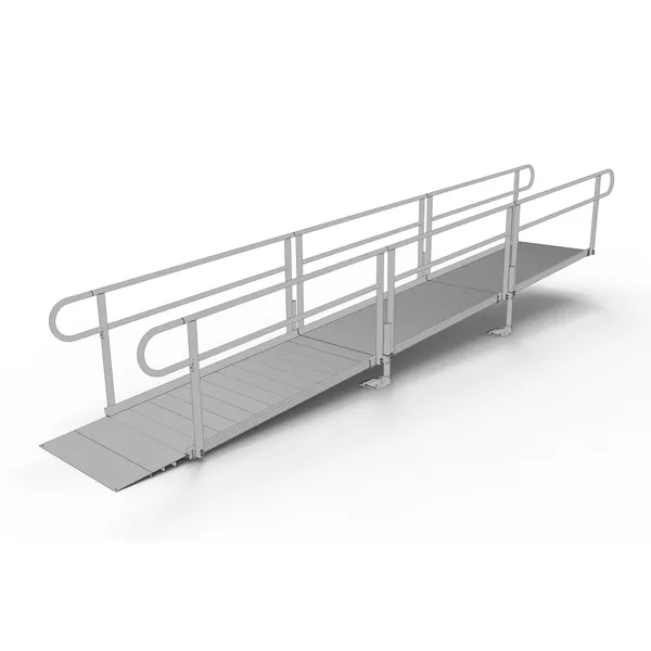18' EZ-ACCESS® PATHWAY Straight Wheelchair Ramp Kit | Discount Ramps