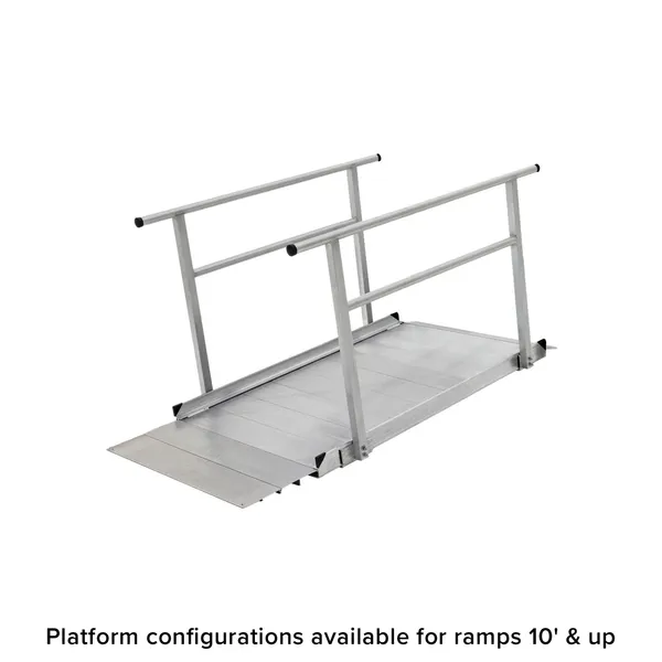 Silver Spring Clearway 4' Straight Modular Ramp | Discount Ramps