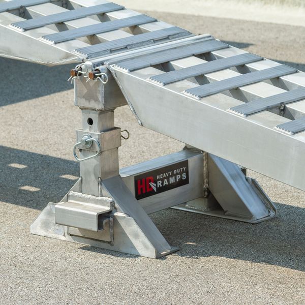 16" W 20,000 lb. Step Deck Trailer Load Leveler and Ramp Kits ...