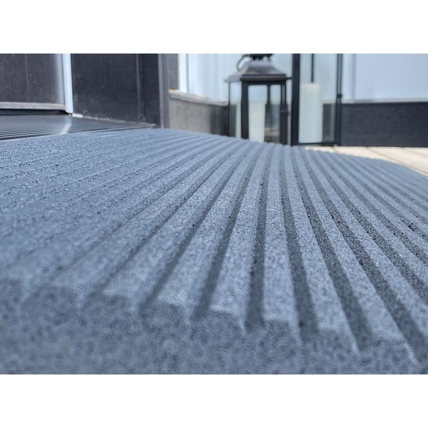 25"L x 43"W x 2.5"H - Storm Grey - EZ-ACCESS TRANSITIONS Rubber ...