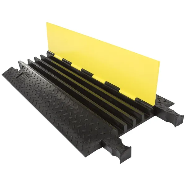 4-Channel Yellow Jacket Cable Protector for 1-1/4" diameter cables ...