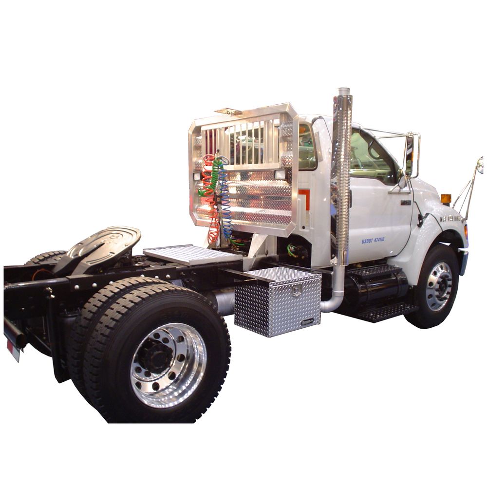 24" W x 18" D x 18" H Buyers Products Aluminum Drop Door Underbody ...