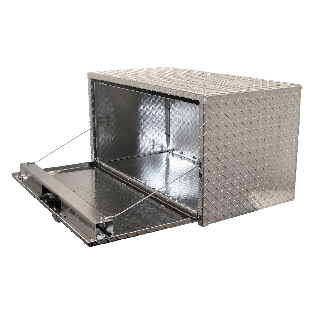 24" W x 18" D x 18" H Buyers Products Aluminum Drop Door Underbody ...