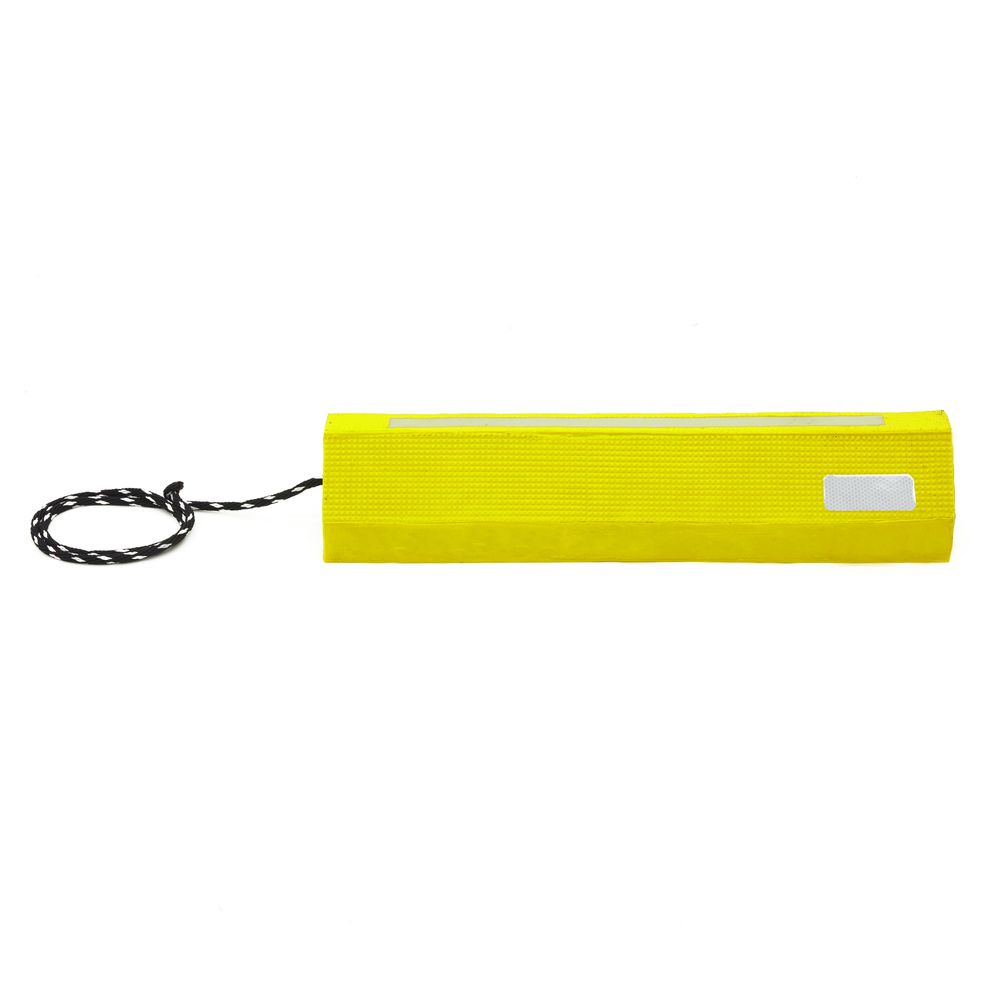 Elasco 30" Aircraft Wheel Chock with Glow Strip and Reflectors - Yellow ...