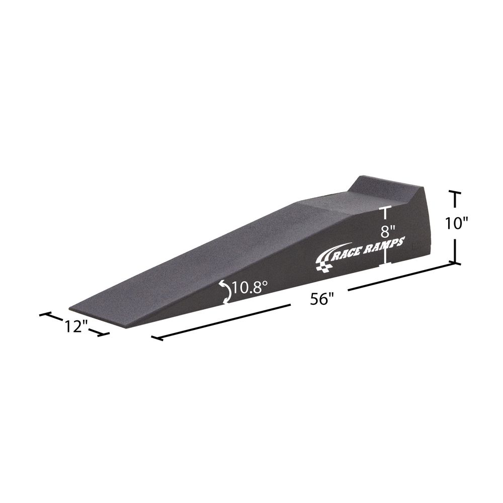 Standard Sports Car - Race Ramps™ Solid Low Profile Car Service Ramps ...