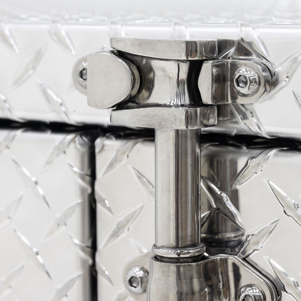 HD Ramps 60" Lockable Diamond Plate Trailer Toolbox | Discount Ramps