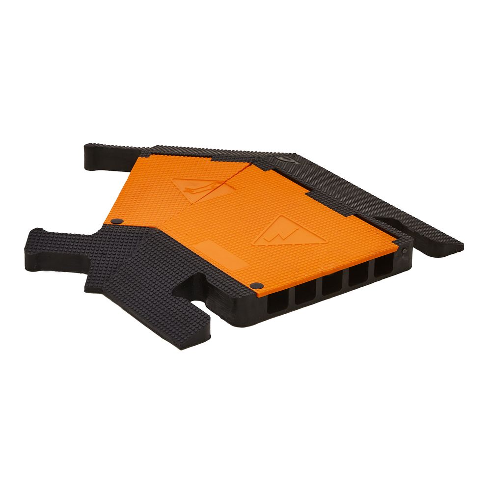 5-Channel Elasco UltraGuard 45-Degree Left Turn Low-Profile Cable ...